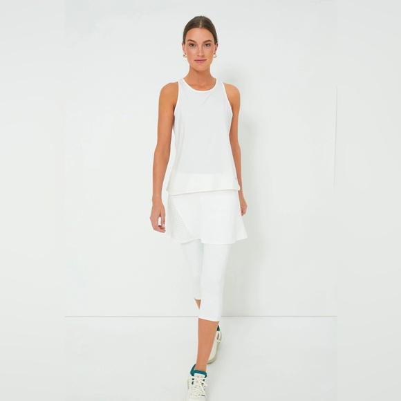 Tuckernuck | Tops | Nwt Tnuck Sport White Cane Racerback Ellen Tank Xs ...
